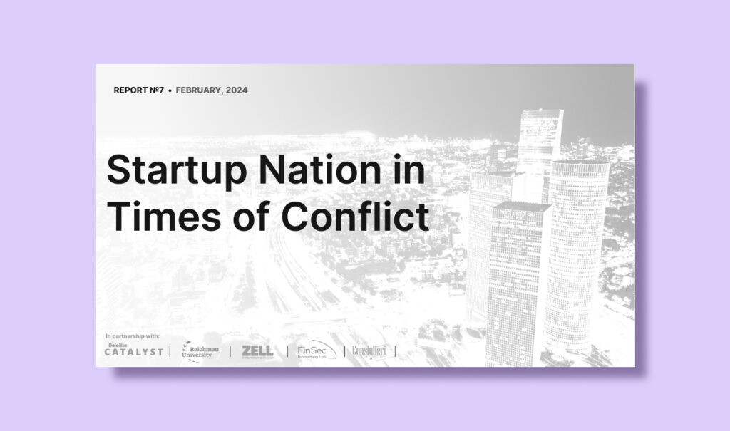 10) Startup Nation in times of conflict: The investor perspective ...